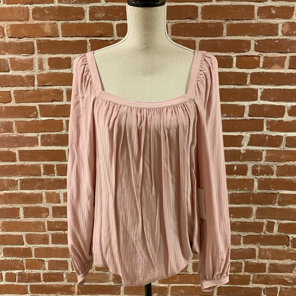 a new day | Tops | Super Cute Smoked Pink Top | Poshmark